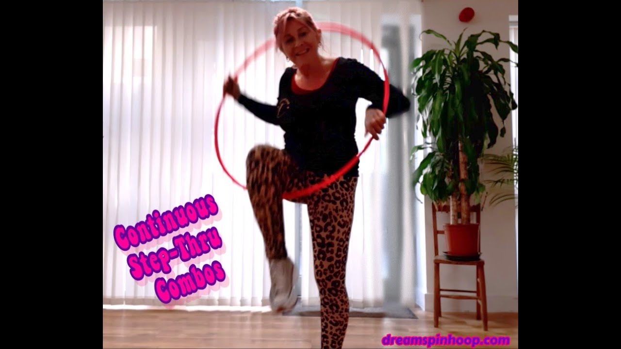 Continuous StepThru Hula Hoop Combos and Transitions - YouTube