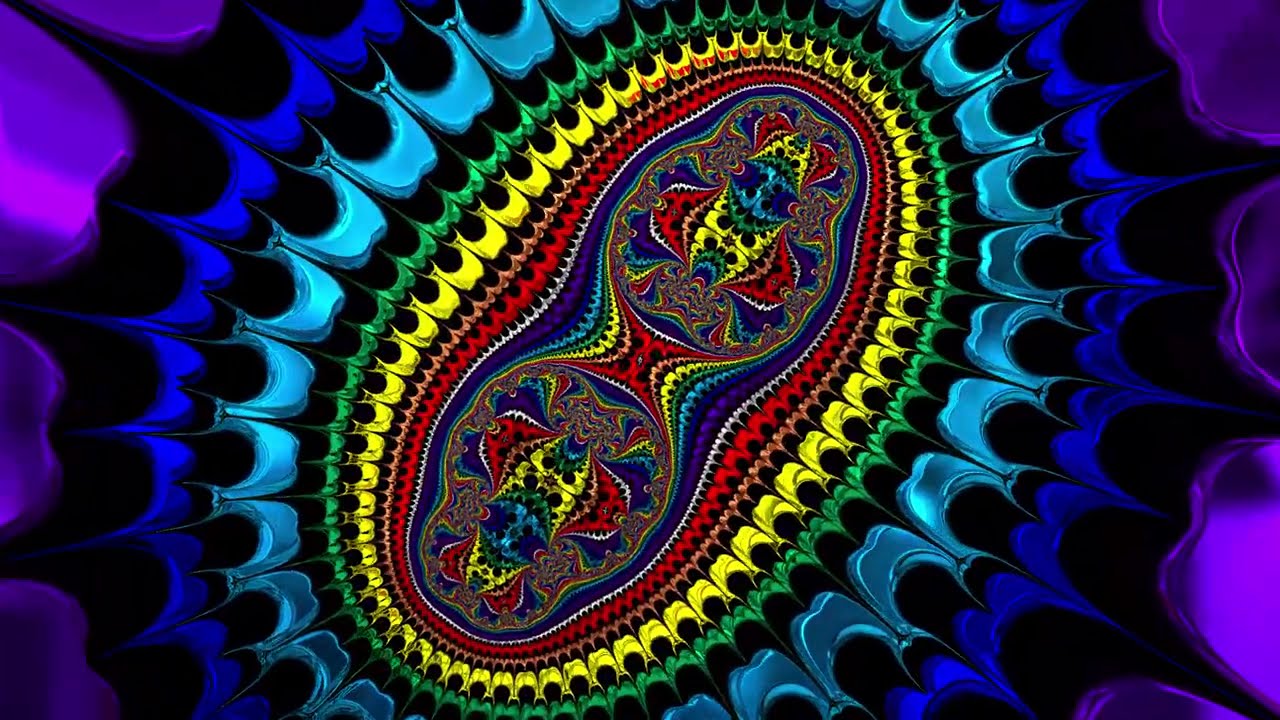 Flowing Rainbows - Mandelbrot Fractal Zoom - YouTube