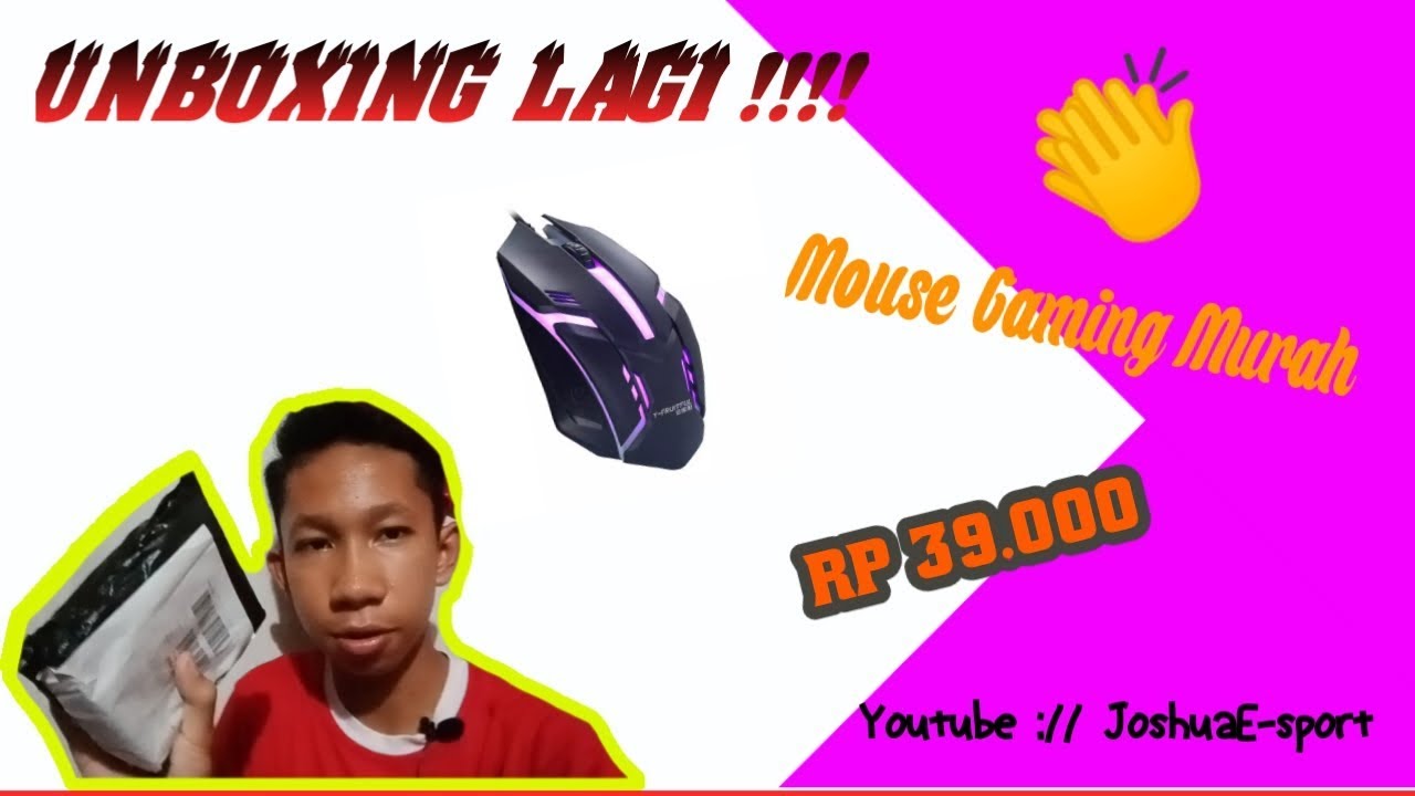 UNBOXING LAGI!!! Mouse Gaming | Murah banget - YouTube