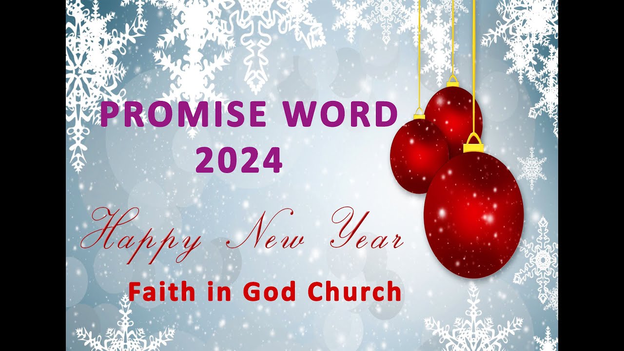 PROMISE WORD 2024 - YouTube