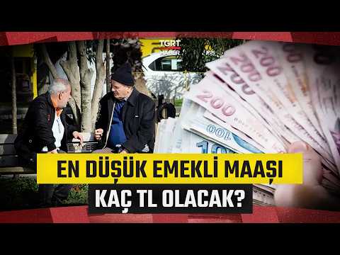 Milyonlar Nefesini Tuttu! En Düşük Emekli Maaşı Ne Kadar Olacak? - TGRT Haber