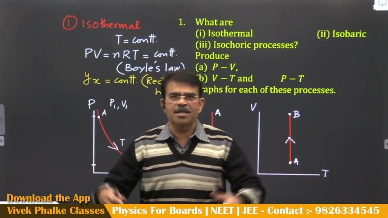 Thermodynamics - Graphical questions - Vivek Phalke NEET / JEE PHYSICS - YouTube