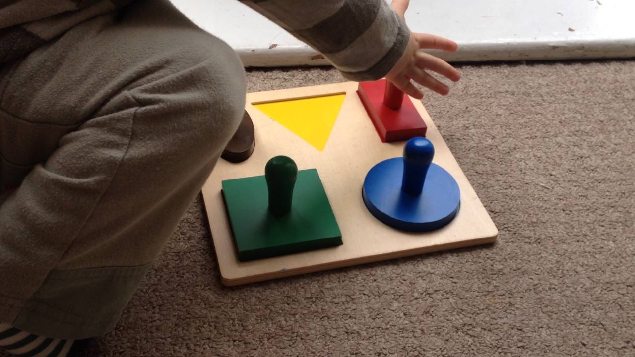 Puzzle formes géométriques - YouTube