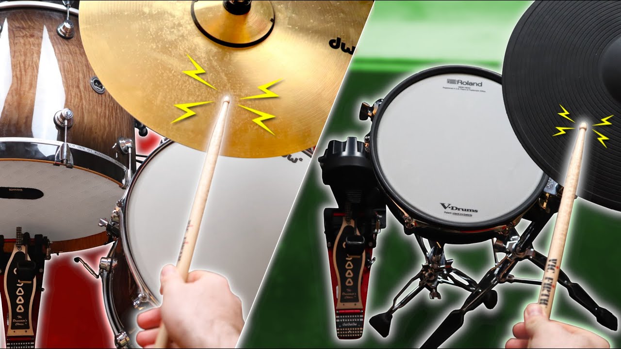 How Loud is the DWe Kit? | Noise Comparison vs Various Electronic Drums ...