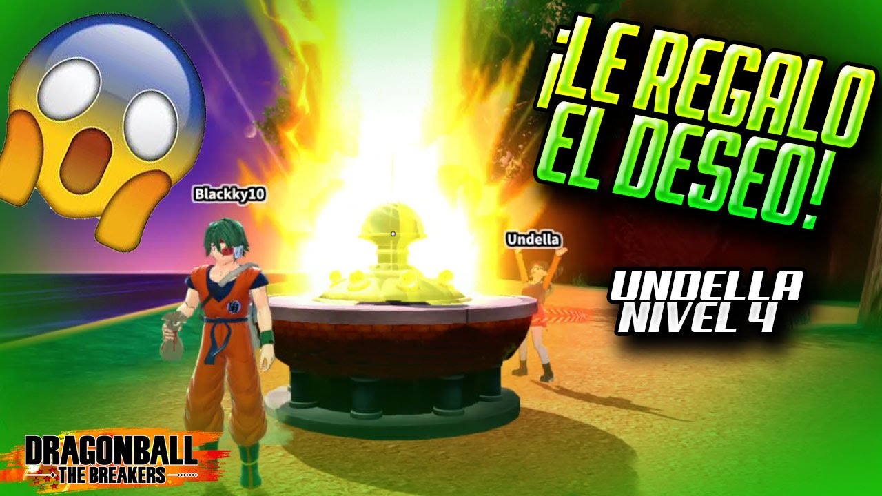 UNDELLA CONSIGUE EL NIVEL 4 | DRAGON BALL THE BREAKERS GAMEPLAY #105 ...