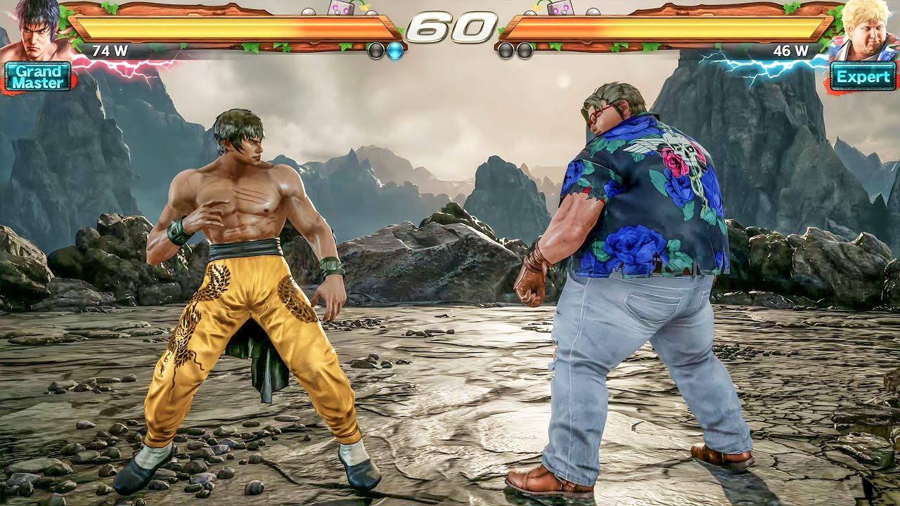 Tekken 7 Gameplay | Marshall Law Vs Bob | Tekken 7 - YouTube