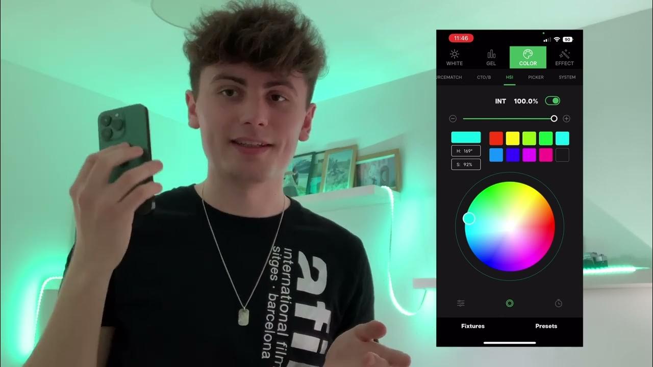 New Amaran SM5c LED Strips Tutorial: Set up and control with the Sidus Link App - YouTube