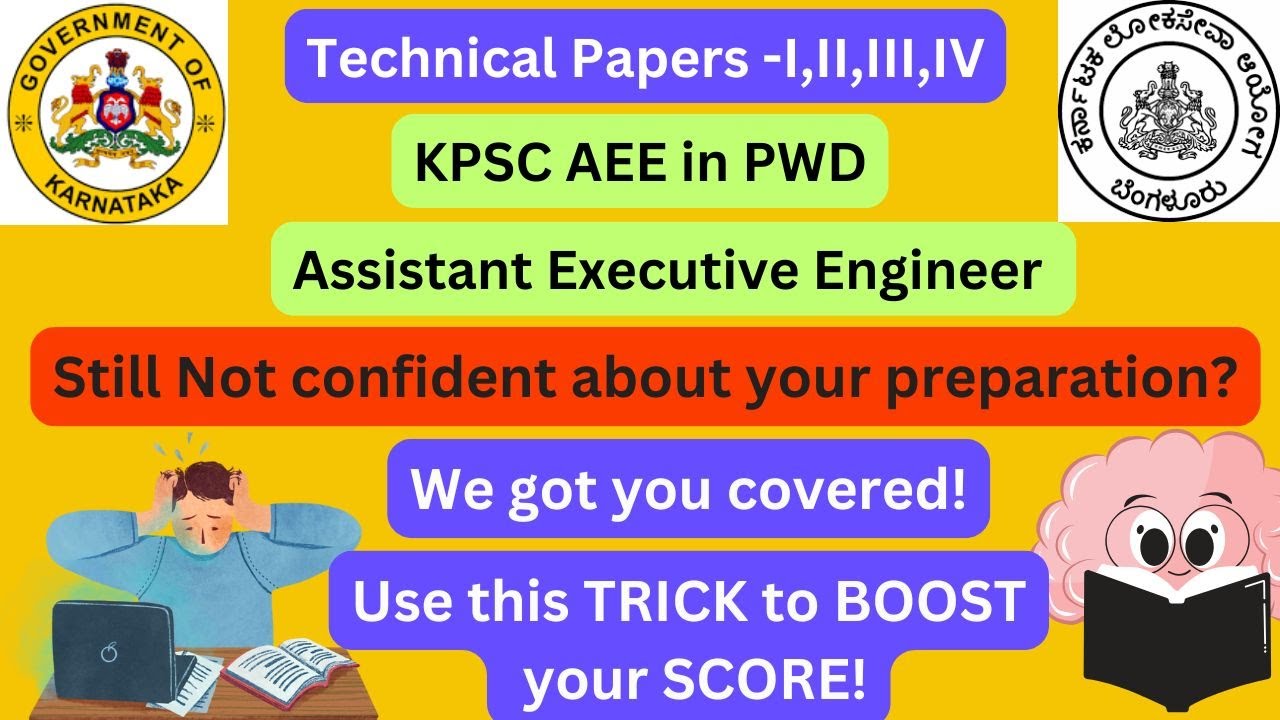 KPSC AEE Technical papers Tricks | Assistant Executive Engineer ...