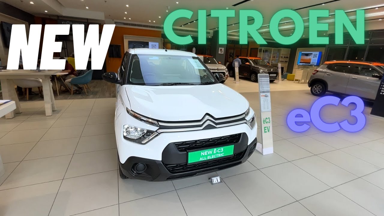 Citroen eC3 Base Variant Walkaround || Citroen eC3 Live Variant ...