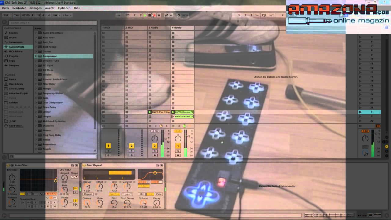 Keith McMillen SoftStep 2 - YouTube