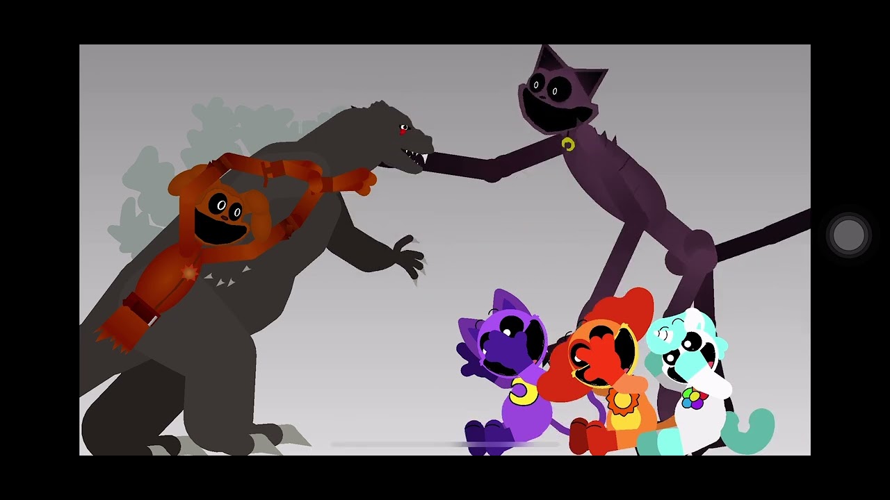 Godzilla versus poppy playtime - YouTube