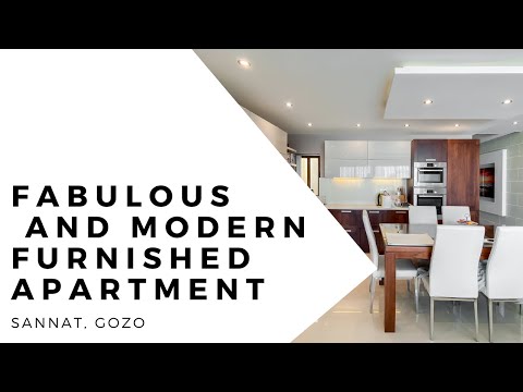Curbsy Property Tour Malta | Fabulous and Modern Furnished Apartment in Sannat, Gozo for Sale