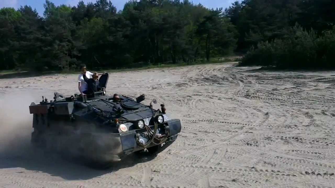 CVRT SAMSON FULL SPEED OVER DE TANKBAAN DPA HHOLLAND - YouTube