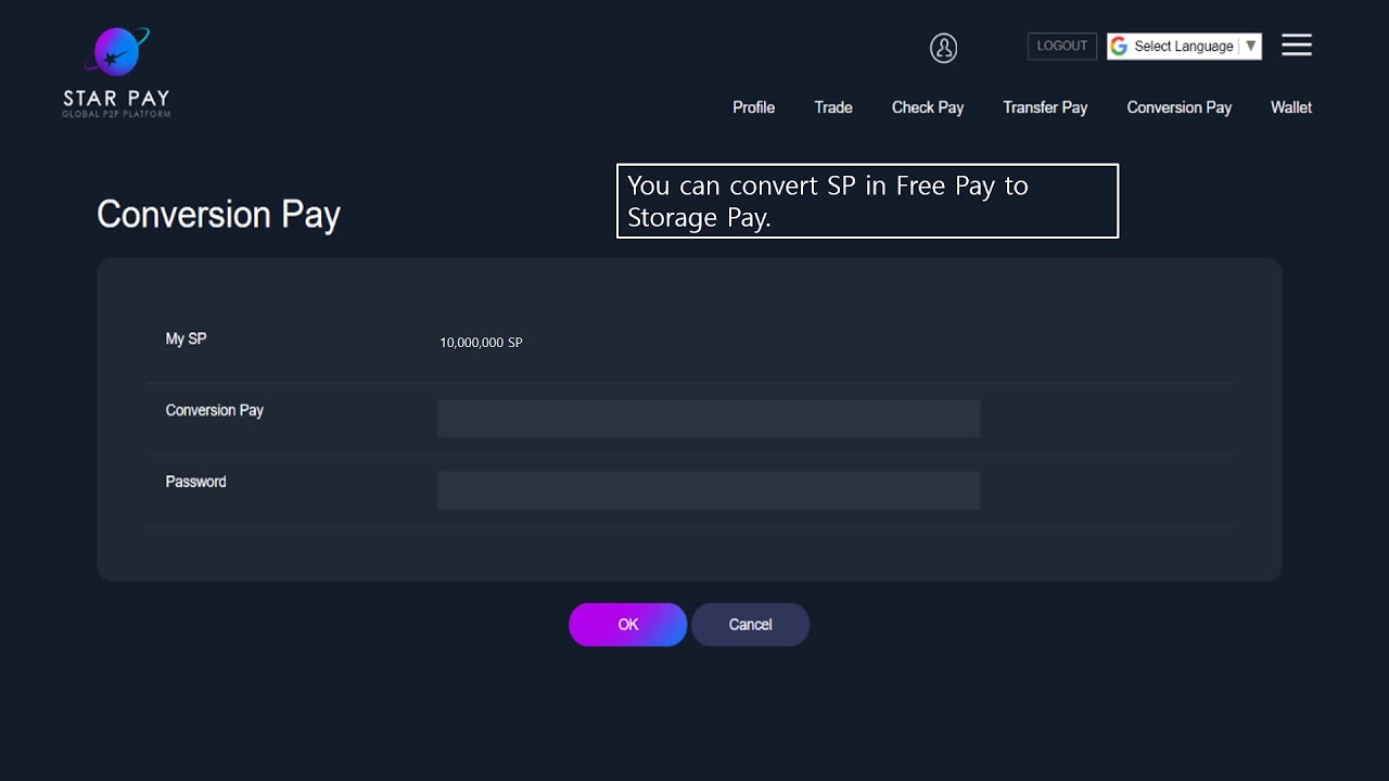 How to use Star Pay Conversion - YouTube