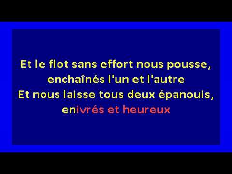 Edith Piaf  - La foule (karaoke)