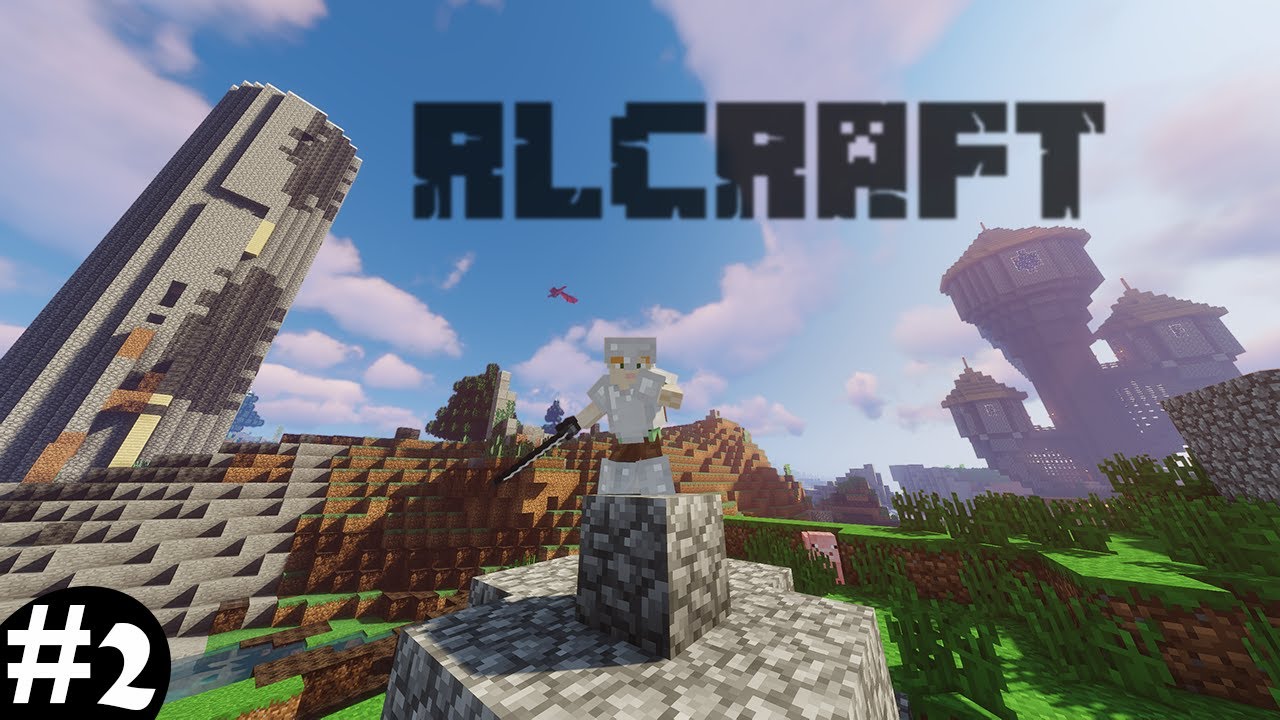Find a New Village & Trying To Raid Tower In - RLCraft Minecraft Java ...