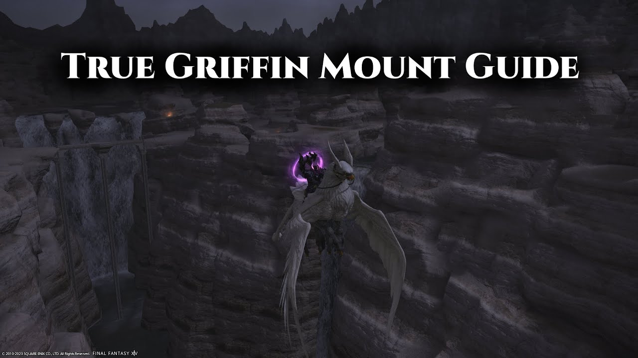 FFXIV True Griffin Mount Guide - YouTube