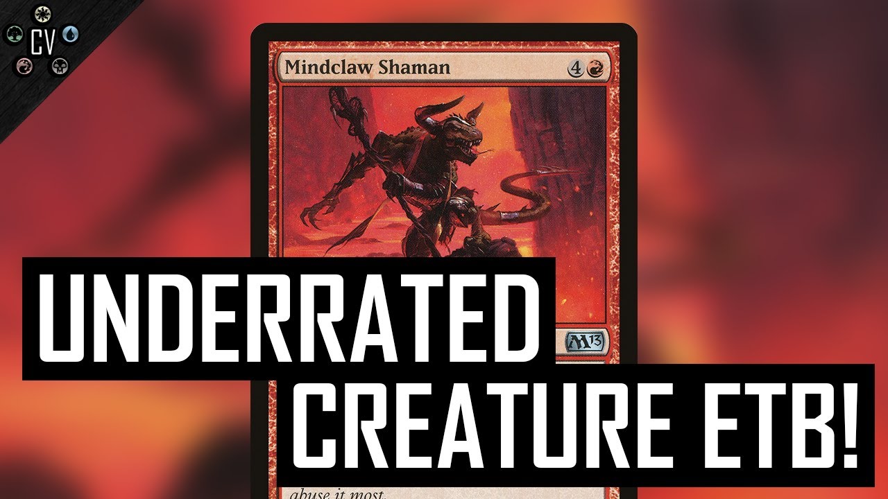 UNDERRATED Red Creature FEW People Play! | Mindclaw Shaman #Shorts ...