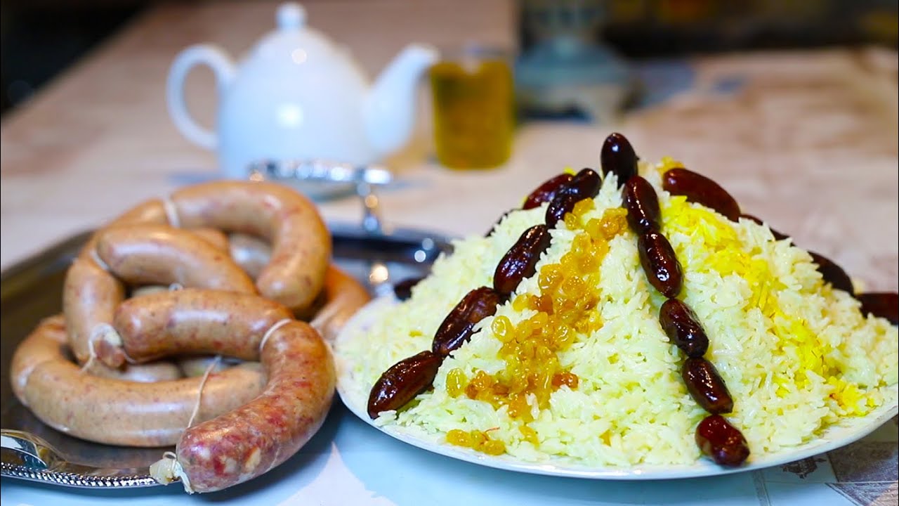 Mal ətindən Kolbasa resepti və, Plov Təndirdə - YouTube