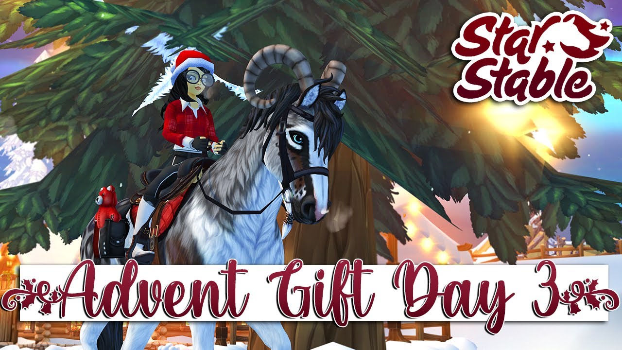Star Stable ADVENT CALENDAR DAY 3 🎁 December 3 Gift! - YouTube