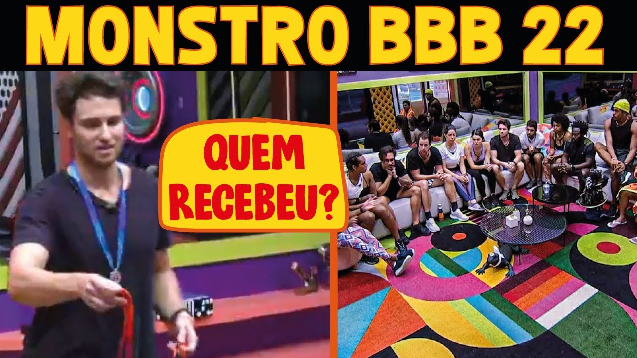Castigo do Monstro BBB 22 Veja quem foi escolhido! - YouTube
