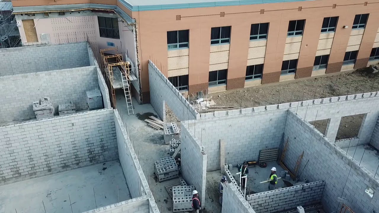 Bishop Reding CHS - construction progress- Oct 24/19 - YouTube