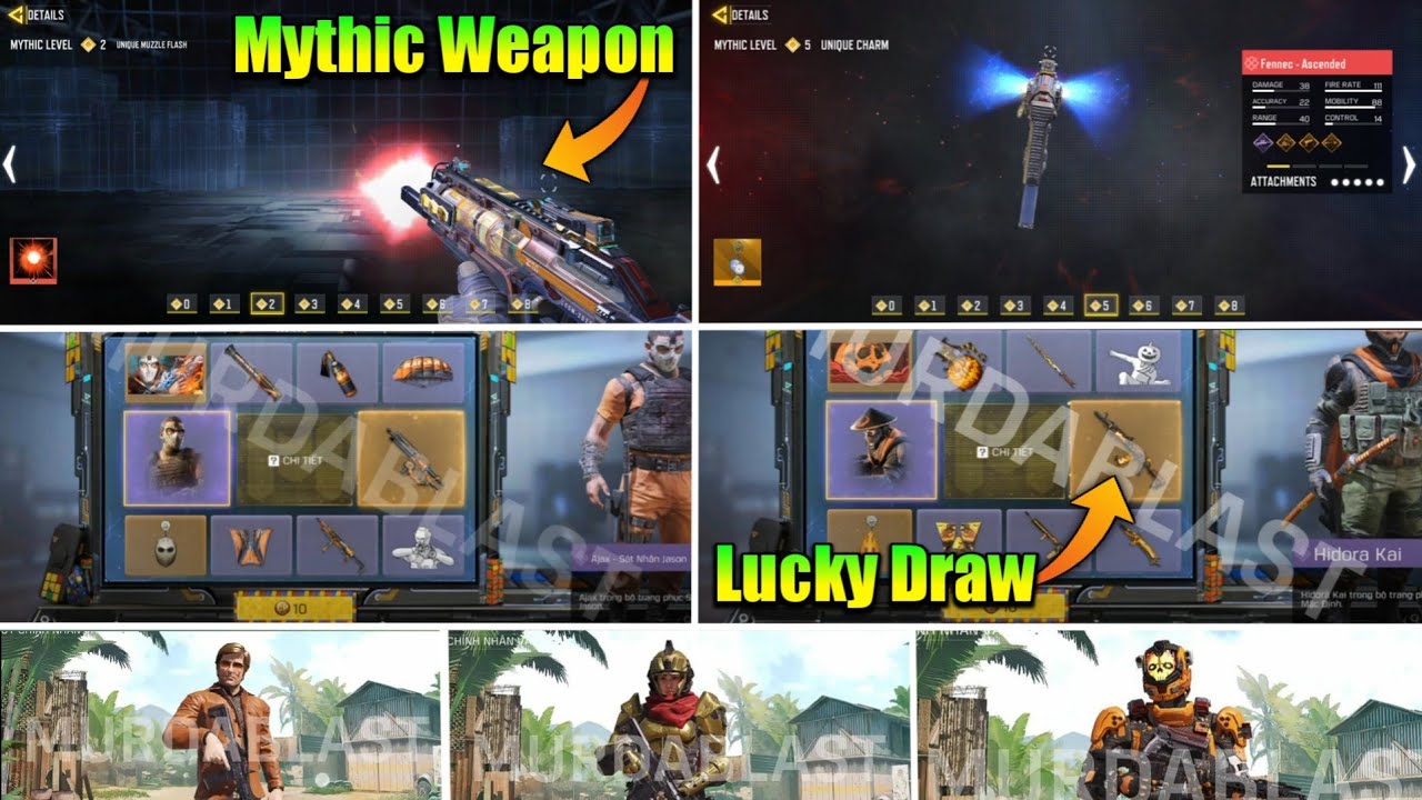 New Mythic Weapon In Cod Mobile | Season 11 All Lucky Draw & Character ...