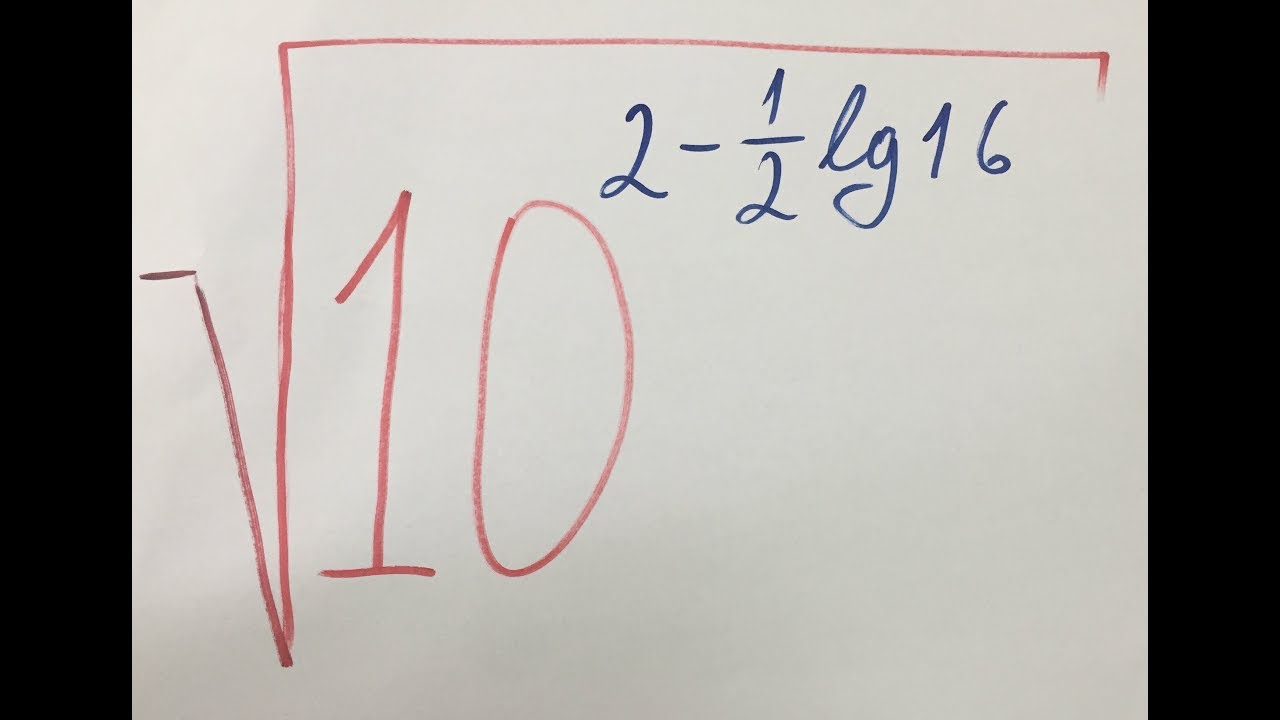 Logaritmi. Proprietatile logaritmilor. Identitatea logaritmica ...