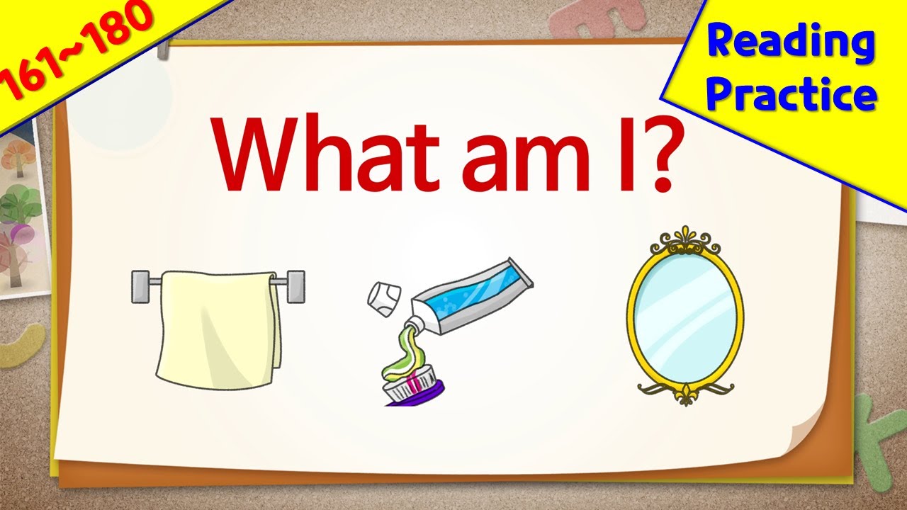 Easy Reading Practice for kids | What Am I ? (161-180) - YouTube