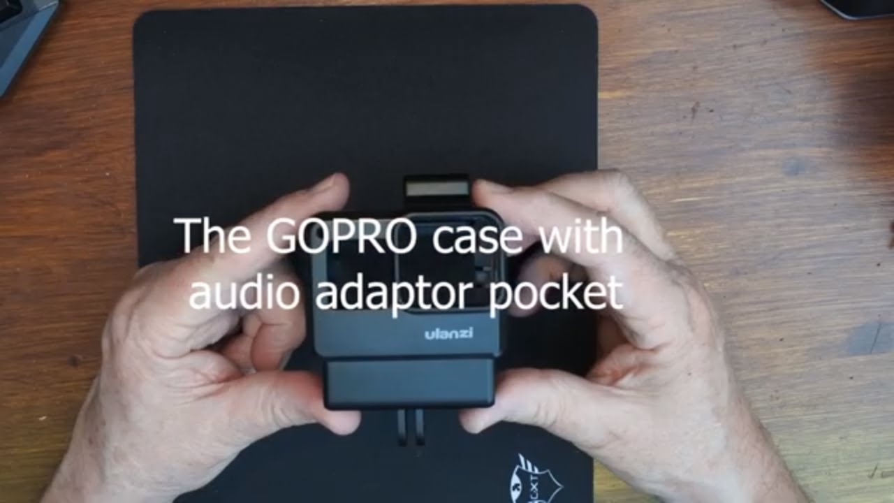 GOPRO case for the mic adaptor unboxing. - YouTube