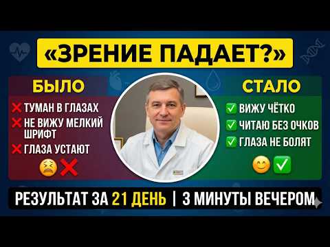 5 продуктов убивают ваше зрение. Уберите их — и через 21 день увидите результат. 50+ обязательно