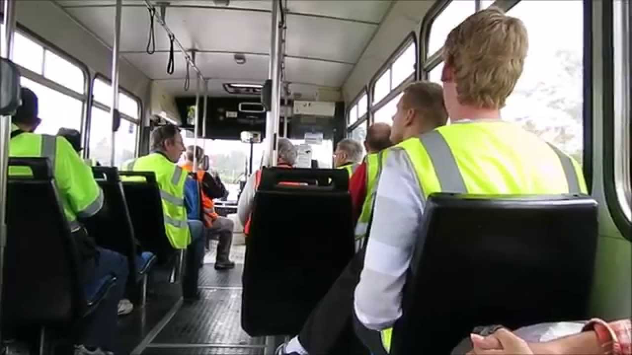 Interline Bus Services [Macquarie Fields] Volvo B10M Mk III / Volgren, m/o 5503 - YouTube