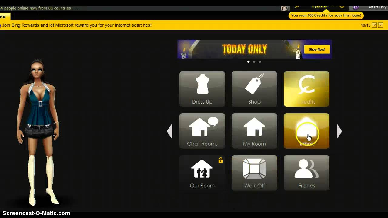 IMVU LESBIAN LOVE STORY pt 1 - YouTube