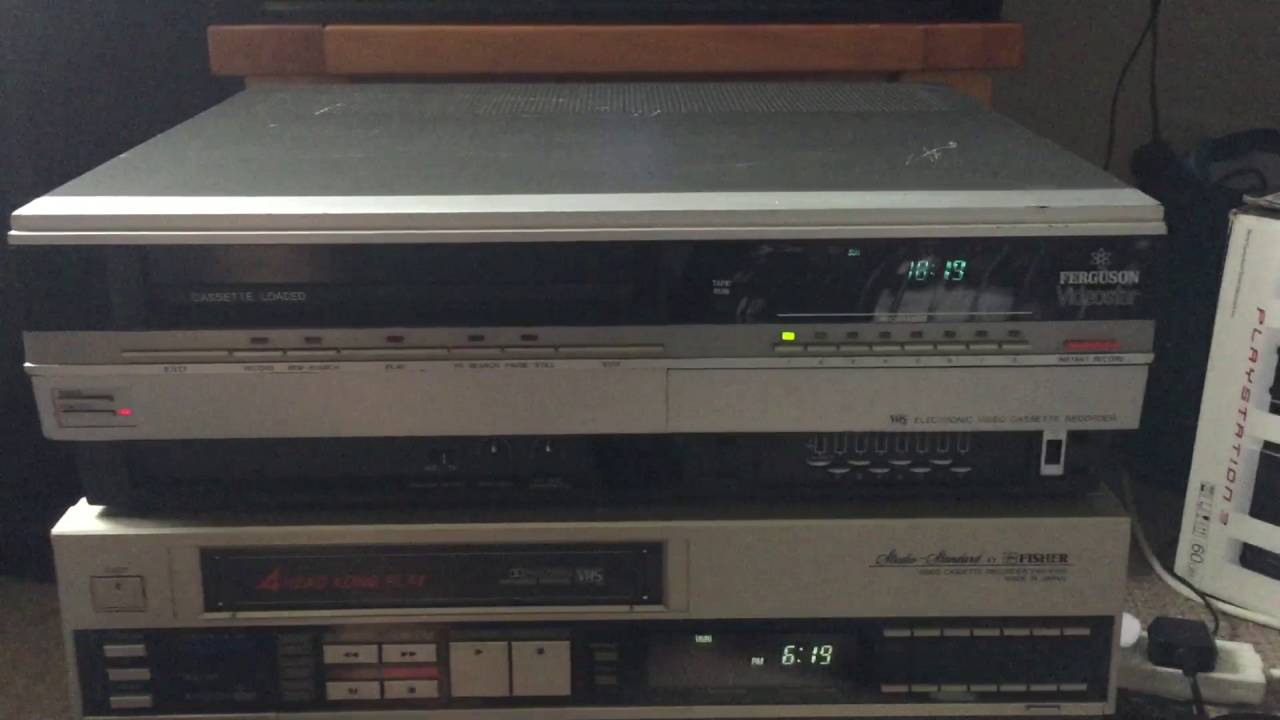 Ferguson videostar 3v35 vcr playback - YouTube