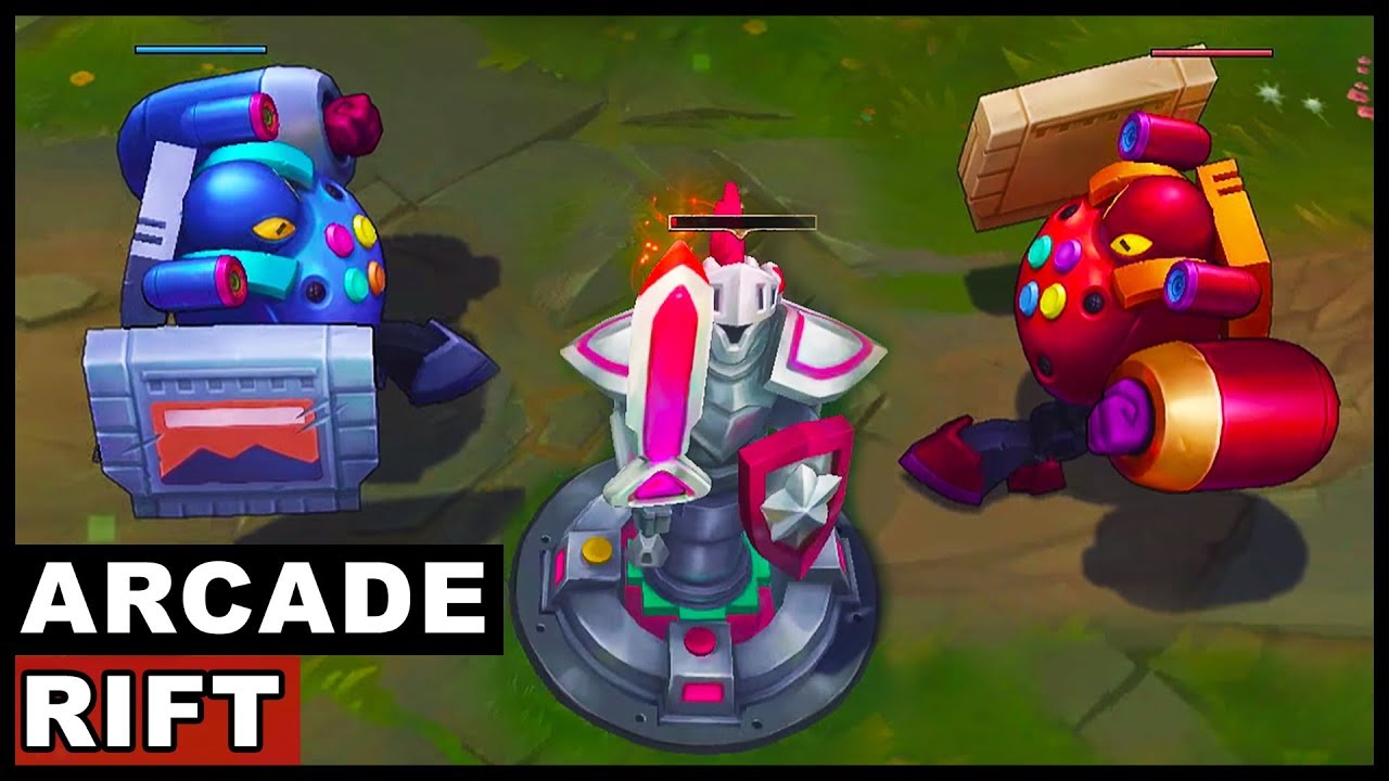 New Arcade Summoner's Rift and Minions (League of Legends) - YouTube