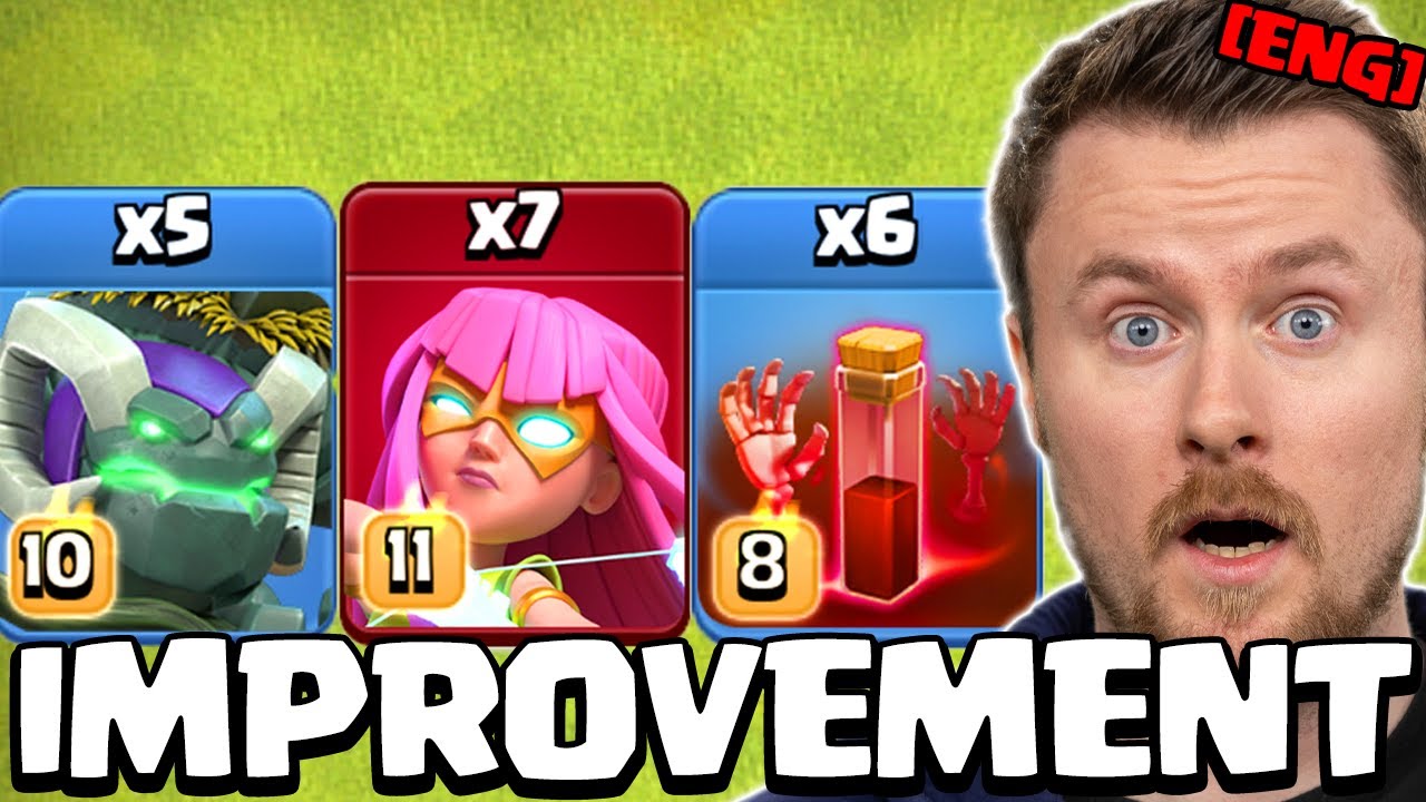 WITCH GOLEM is EVEN BETTER with SUPER ARCHERS and MASS SKELETONS ...