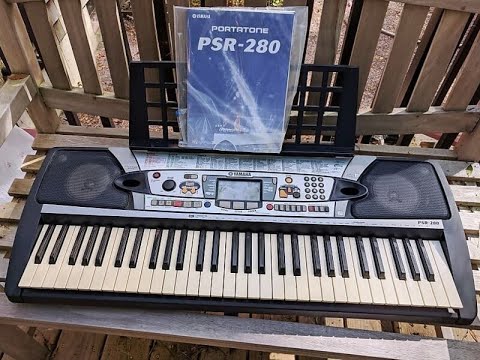 Yamaha PSR-280 Portatone Electronic Keyboard 💯 ️ 🔥 [SOLD] - YouTube