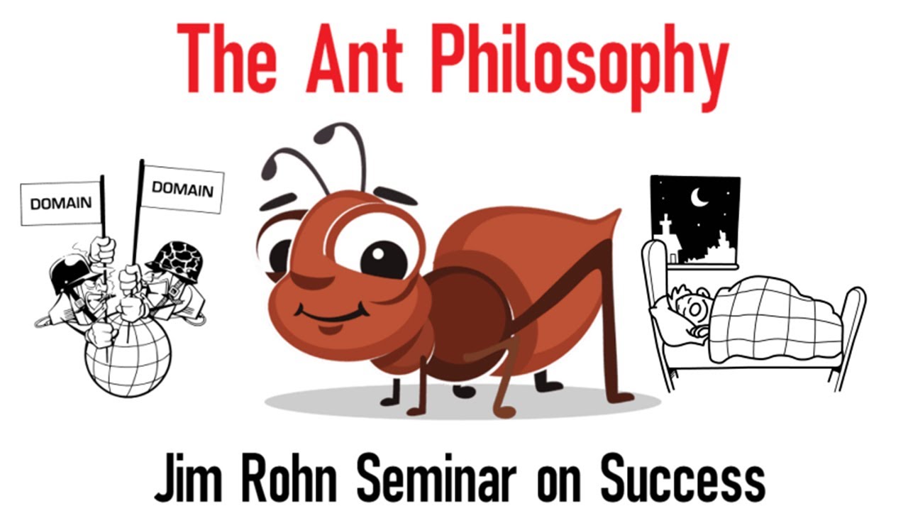 Ant Philosophy - Jim Rohn seminar on the Success of Ants - YouTube