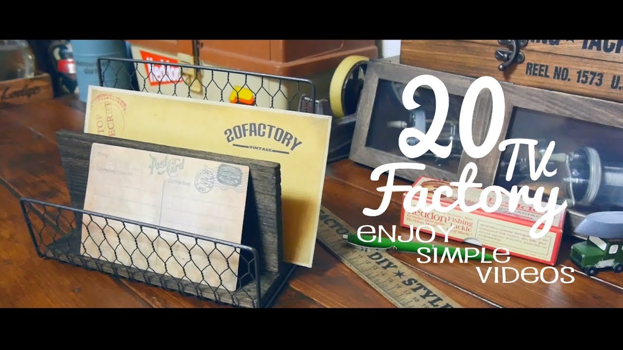 letter stand DIY. 100均DIY レタースタンド - YouTube