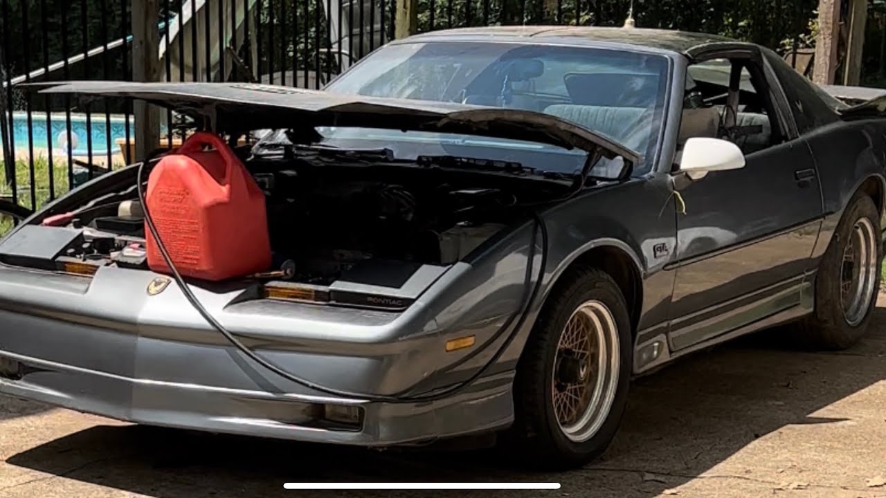 87 trans am gta running after over 20 years - YouTube