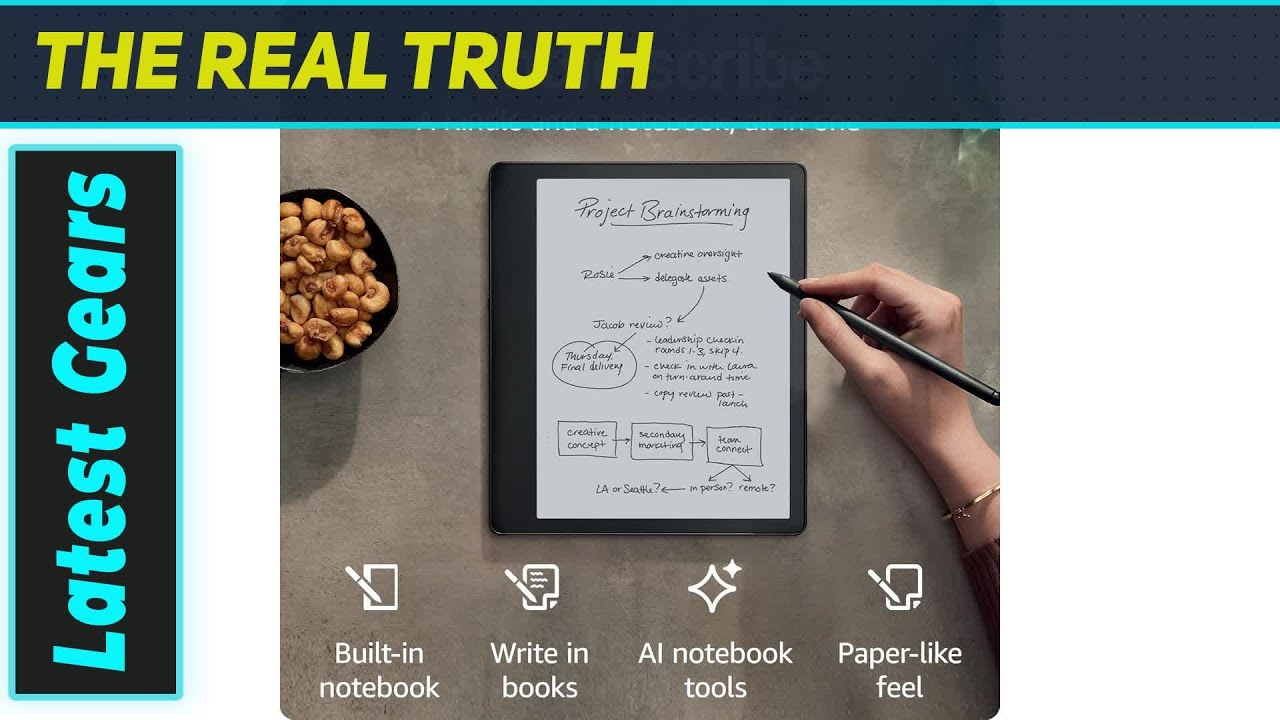 Amazon Kindle Scribe: The Best Smart Notebook for Most People - YouTube