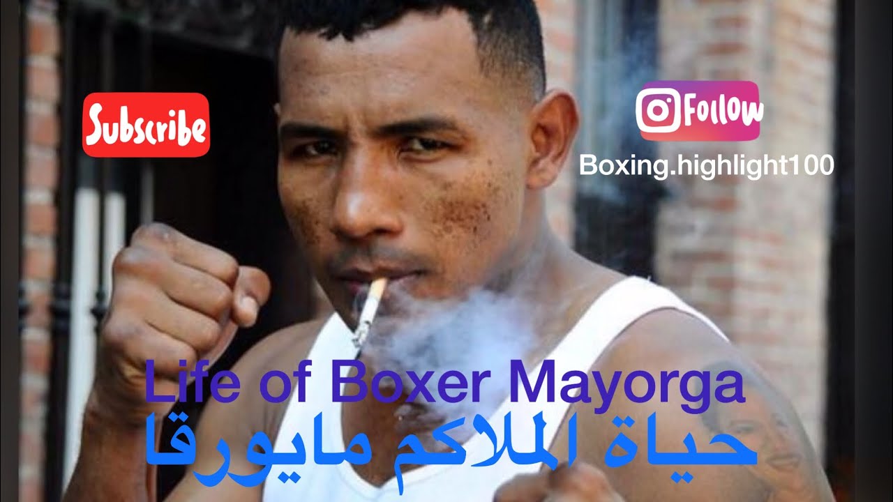 Angry boxer Mayorga. الملاكم العصبي - YouTube