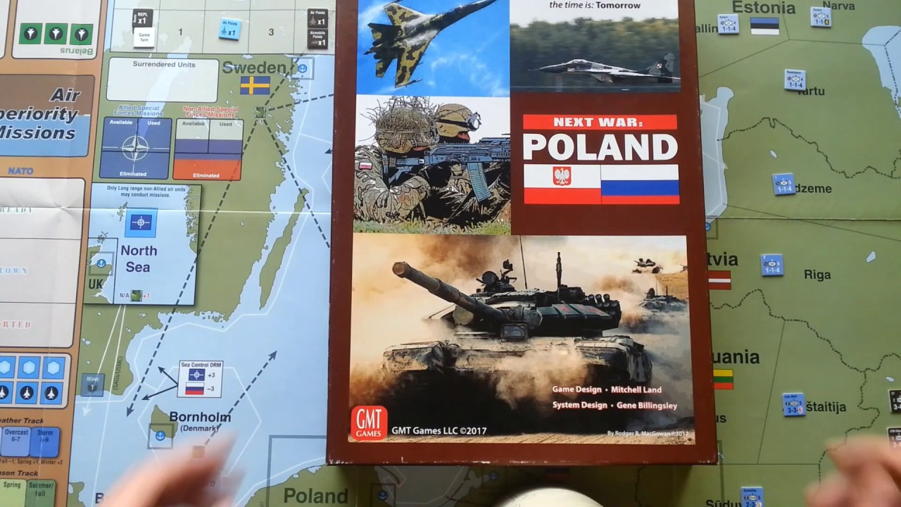 Let's Play: Next War: Poland, "Red Storm" scenario #1 - YouTube