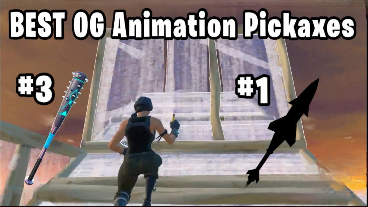 Top 5 OG Animation Pickaxes In Fortnite! - YouTube