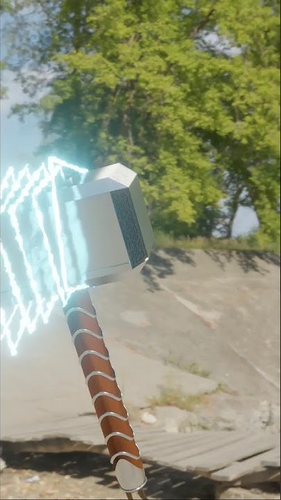 Thor's Hammer Jonathan made in Blender 3D - YouTube
