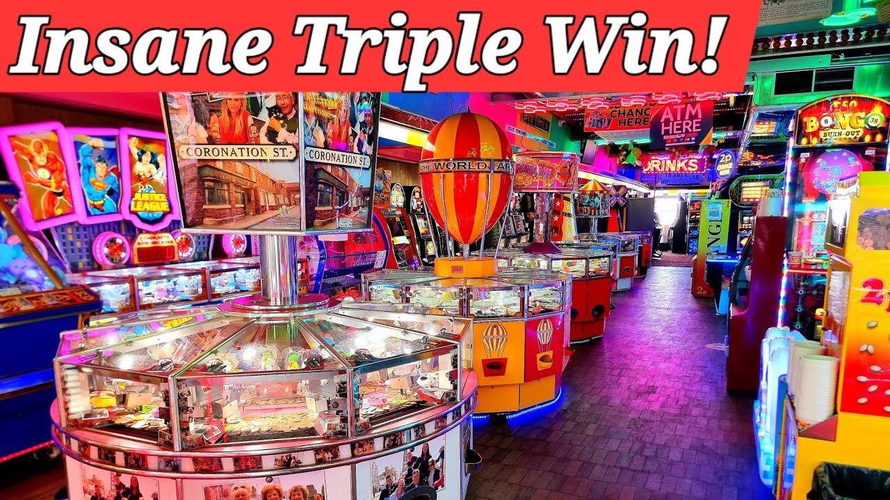 WOW, what are the chances.its plush time 2p wins , pushers, claw ...