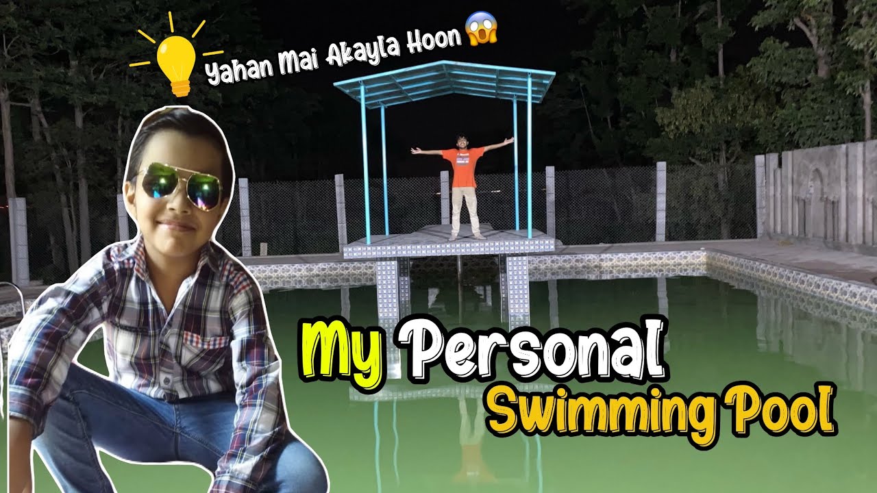 Our Personal Swimming Pool 😍 - YouTube