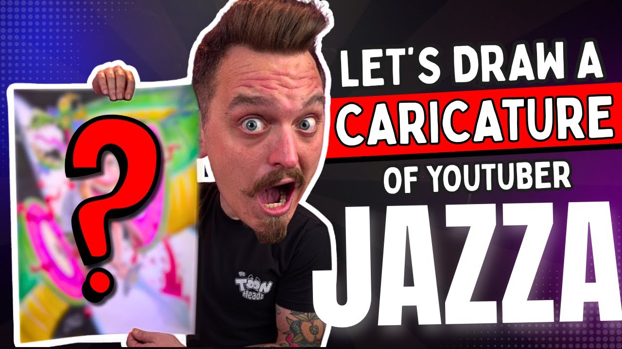 Drawing Jazza: Theme Caricature To WILD Exaggeration - YouTube