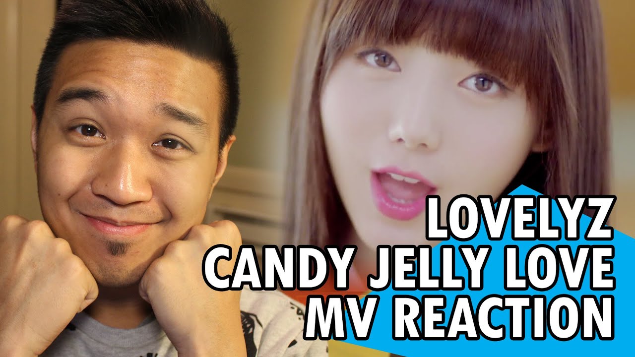 REACTION - Lovelyz - Candy Jelly Love - YouTube