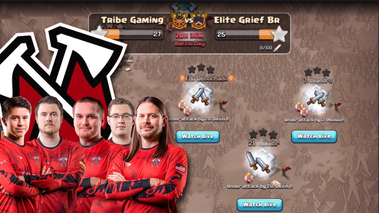 Triple Every Raid? Ninja Live | Tribe vs Elite Grief - YouTube